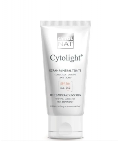 CYTOLNAT CYTOLIGHT ECRAN MINERAL TEINTEE ANTI TACHES SPF50+ 50ML