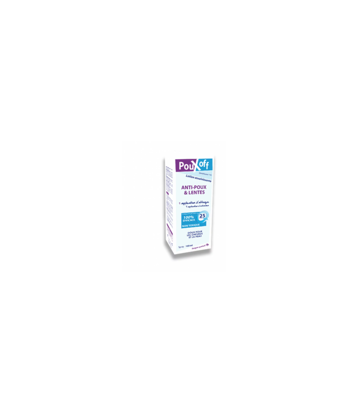 POUXOFF ADULTE LOTION ANTI POUX 100ML